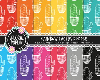 Succulents Digital Paper Pack Succulents & Cactus Digital - Etsy