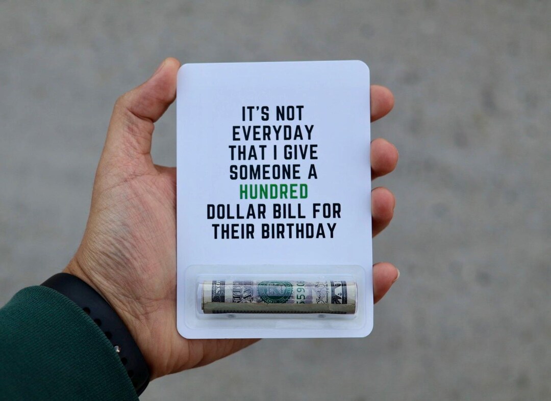 Birthday Money Card, Cash Holder, Money Gift Card, Video Game Money ...