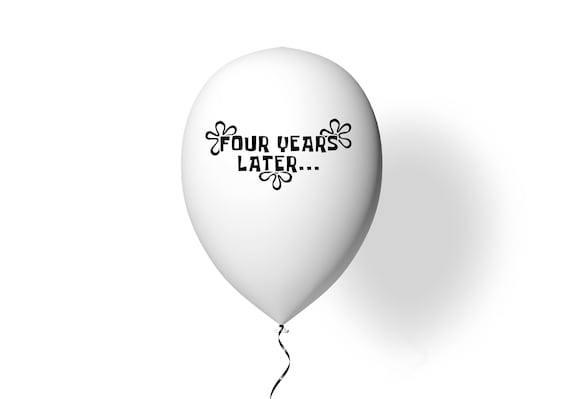 Four Years Later... Graduation Balloon College Graduation | Etsy