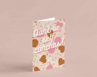 Concha Birthday Card - Etsy