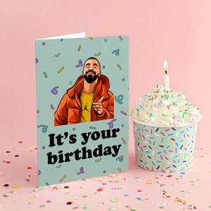 Drake Birthday Card | Drake OVO | Drake Octobers Very Own | Drake ...
