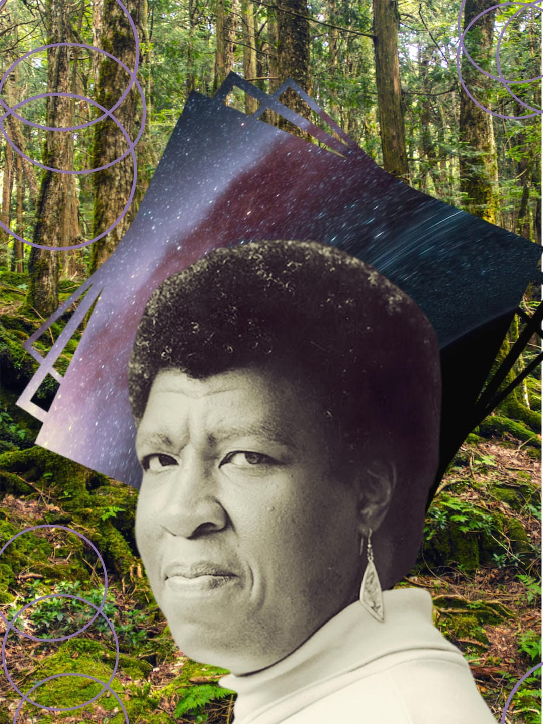 Earthseed in the Forest: Octavia Butler Collage Art Print - Etsy