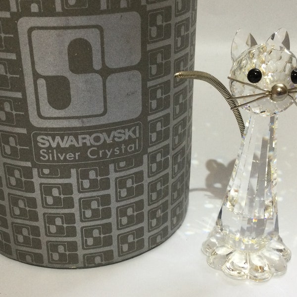 Swarovski Cat - Etsy