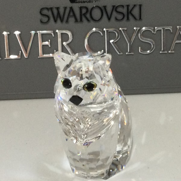 Swarovski Cat - Etsy