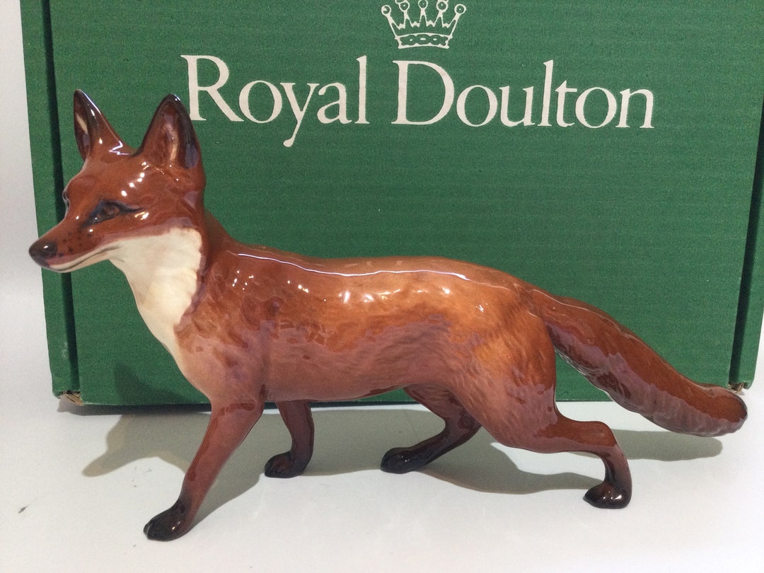 BOXED Vintage 1970s Beswick FOX Figurine - Etsy UK