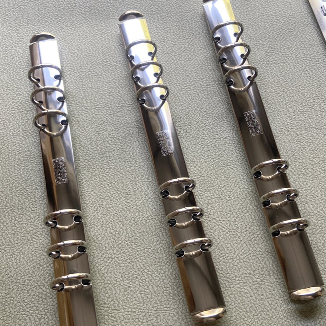 A5 KRAUSE RINGS 20MM SILVER Ring Binde - Etsy