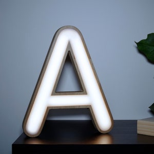 Letter LED Sign Illimination LED Custom Unique Hand Craft Decoration ...