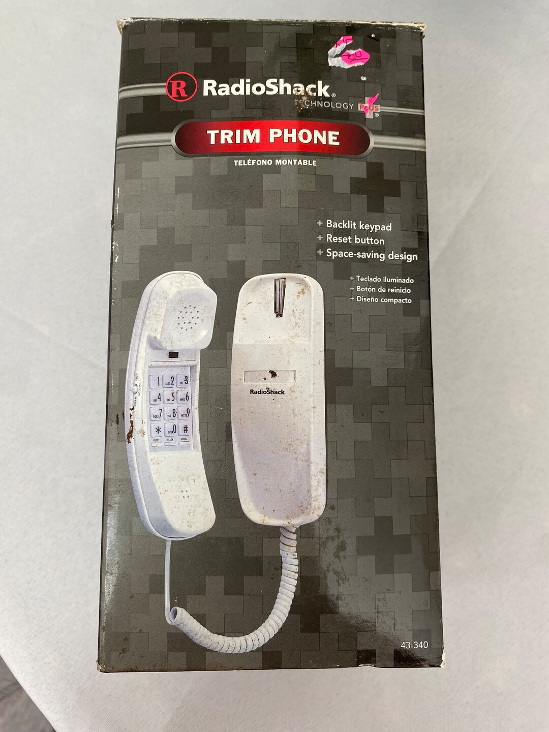 Vintage White Land Line Telephone - Etsy