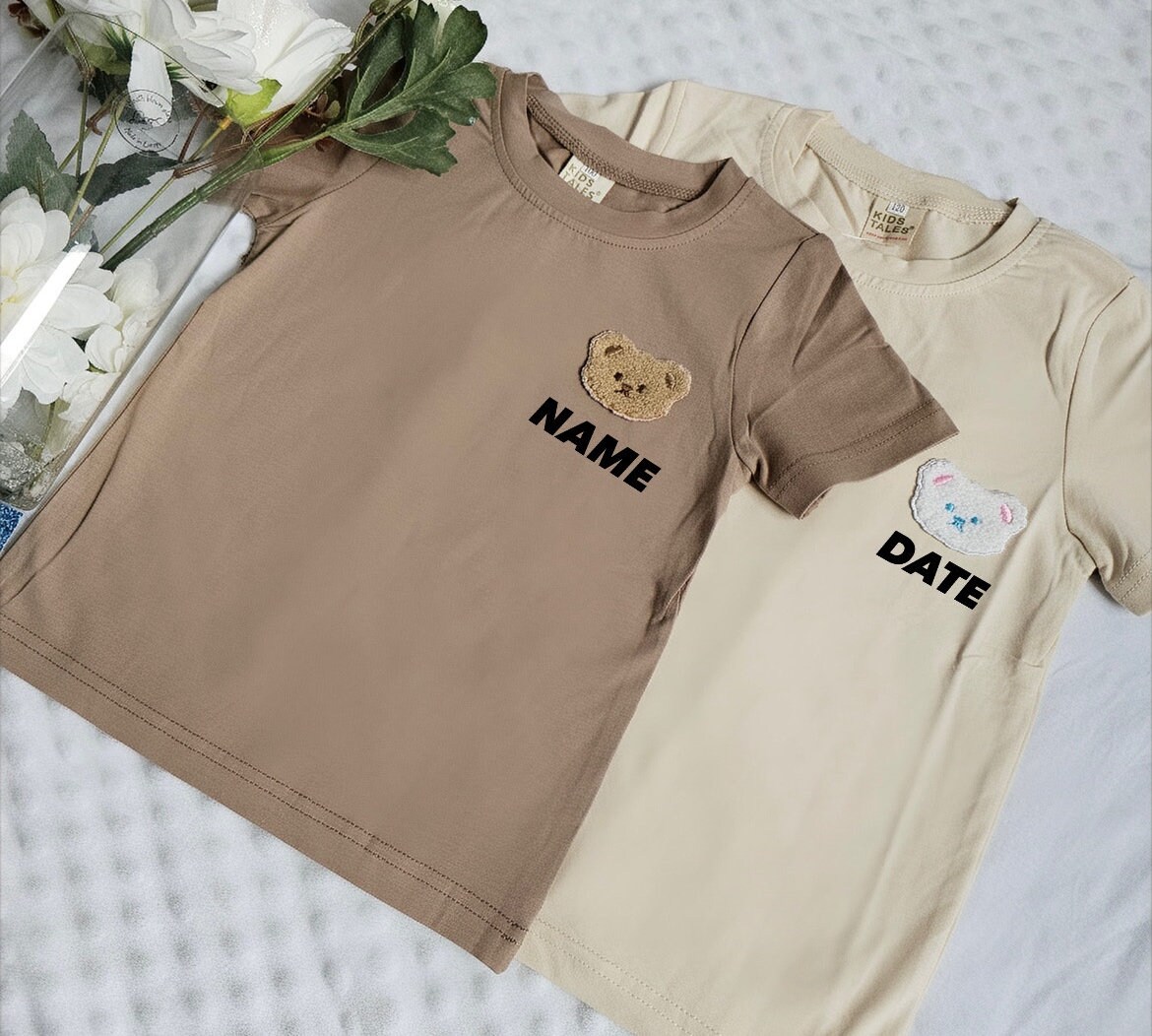 Teddy Bear T-shirt - Baby and Kids Sizes - Personalised Teddy Bear ...
