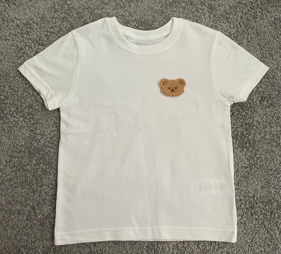 Teddy Bear T-shirt Baby and Kids Sizes Personalised Teddy Bear - Etsy