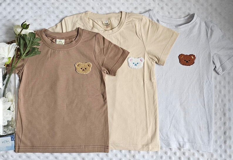 Teddy Bear T-shirt - Baby and Kids Sizes - Personalised Teddy Bear ...