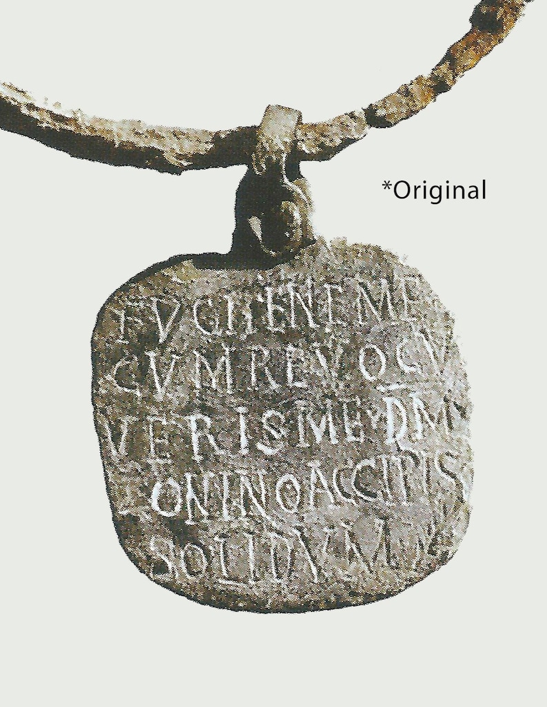 Bijoux de rome antique collier desclave romain pendentif | Etsy