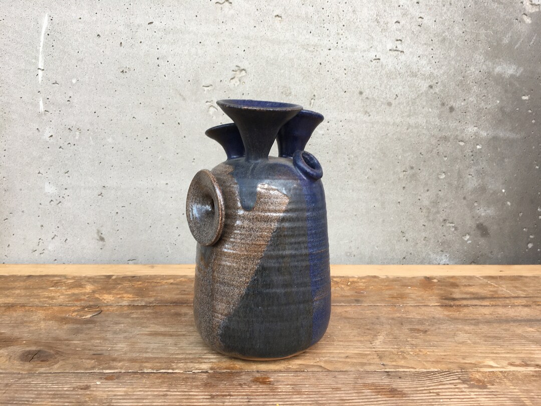 Unique Multi-mouthed Studio Pottery Vase - Etsy