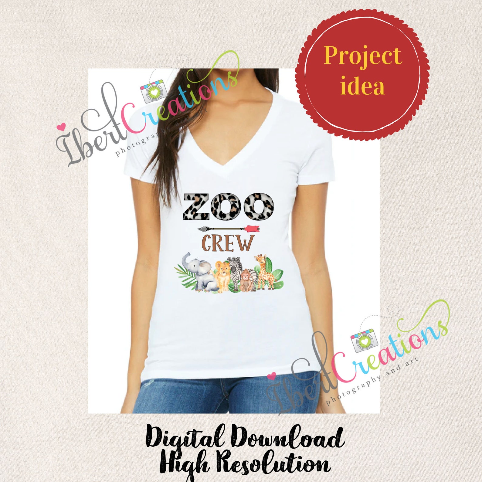 Zoo Crew Zoo Birthday Design sublimation Design PNG File - Etsy