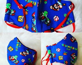 Super Mario Mask | Etsy