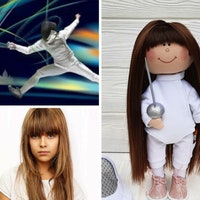 Doll From Photo Mini Me Portrait Doll Mini-you Dolls Lookalike Doll ...