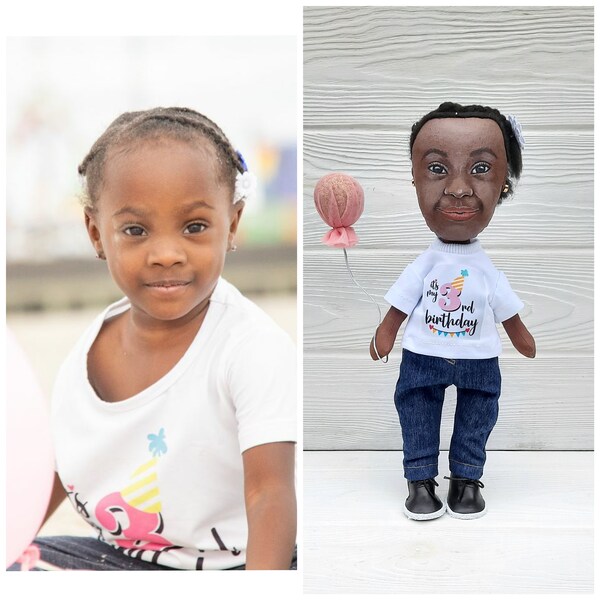 Custom Doll Portrait - Etsy