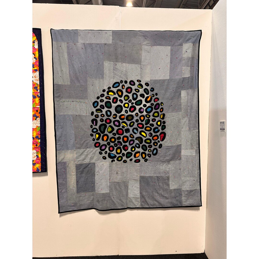 Can We Change Our Spots? - Quilted Wall Hanging | Art Quilt | Home ...