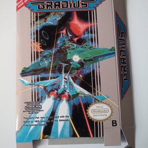 Nintendo Nes Gradius Box - Etsy