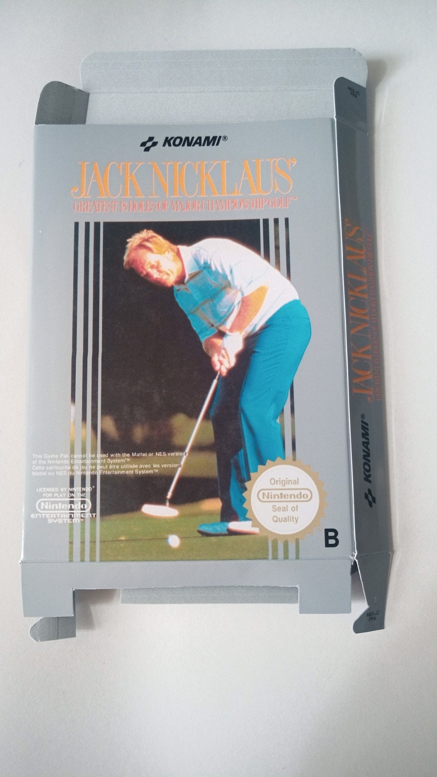 Nintendo Nes Jack Nicklaus Box - Etsy UK