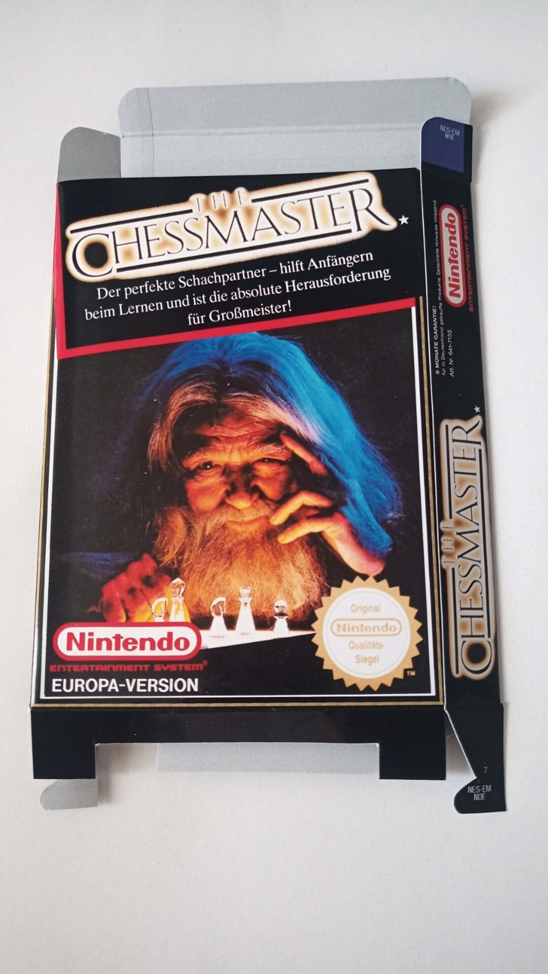 Nintendo Nes the Chessmaster Box - Etsy