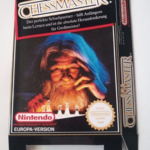 Nintendo Nes the Chessmaster Box - Etsy