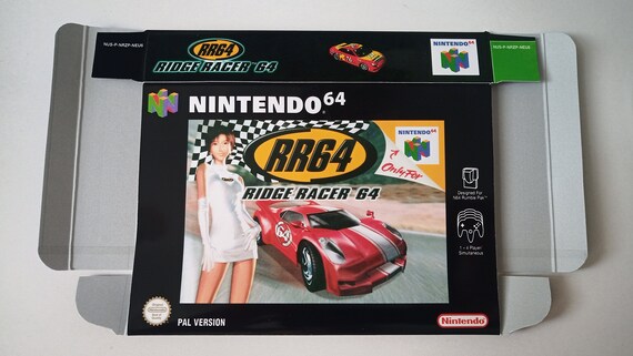 Nintendo 64 Ridge Racer 64 Box - Etsy