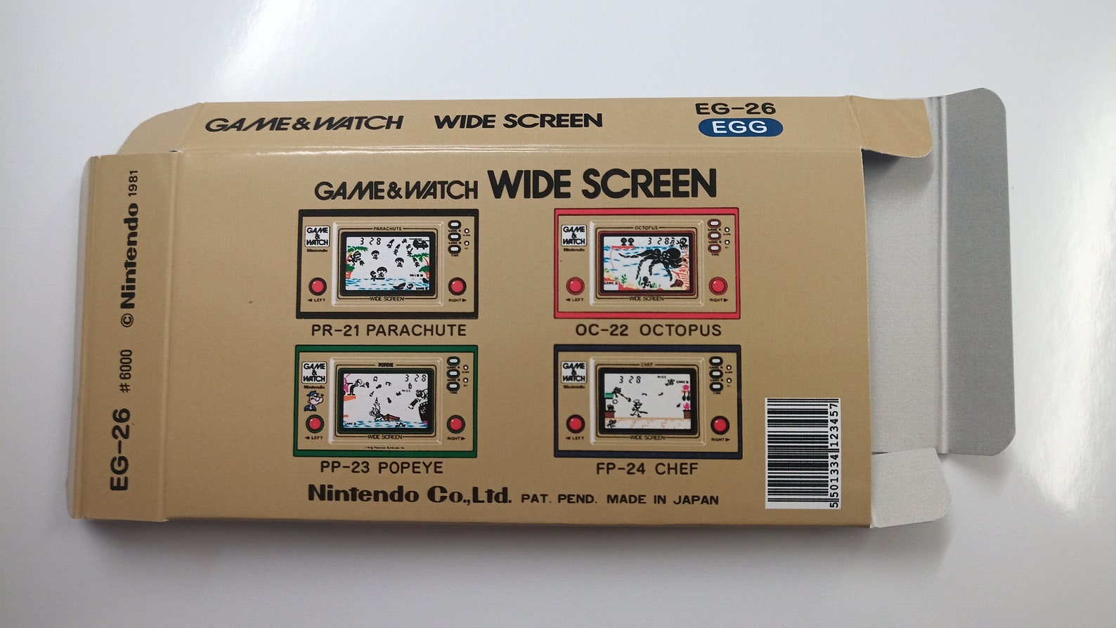 Game & Watch Egg Box - Etsy