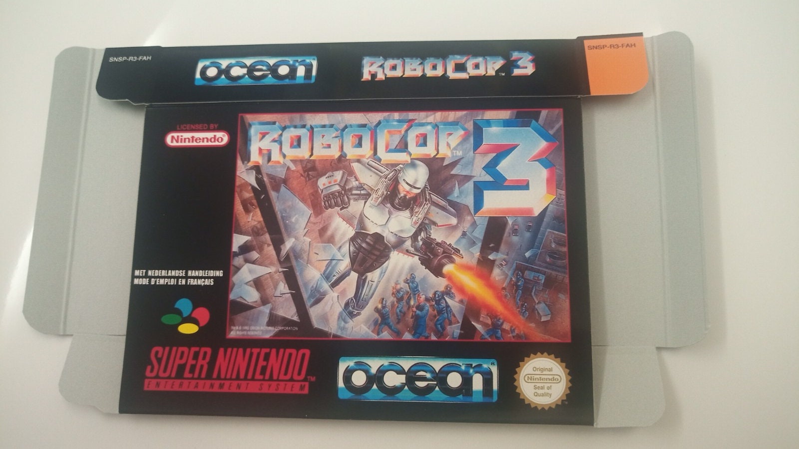Super Nintendo Robocop 3 Box - Etsy
