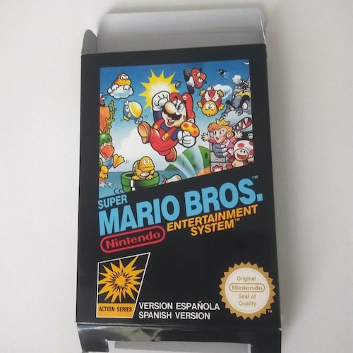 Nintendo Nes Super Mario Bros 2 Box - Etsy