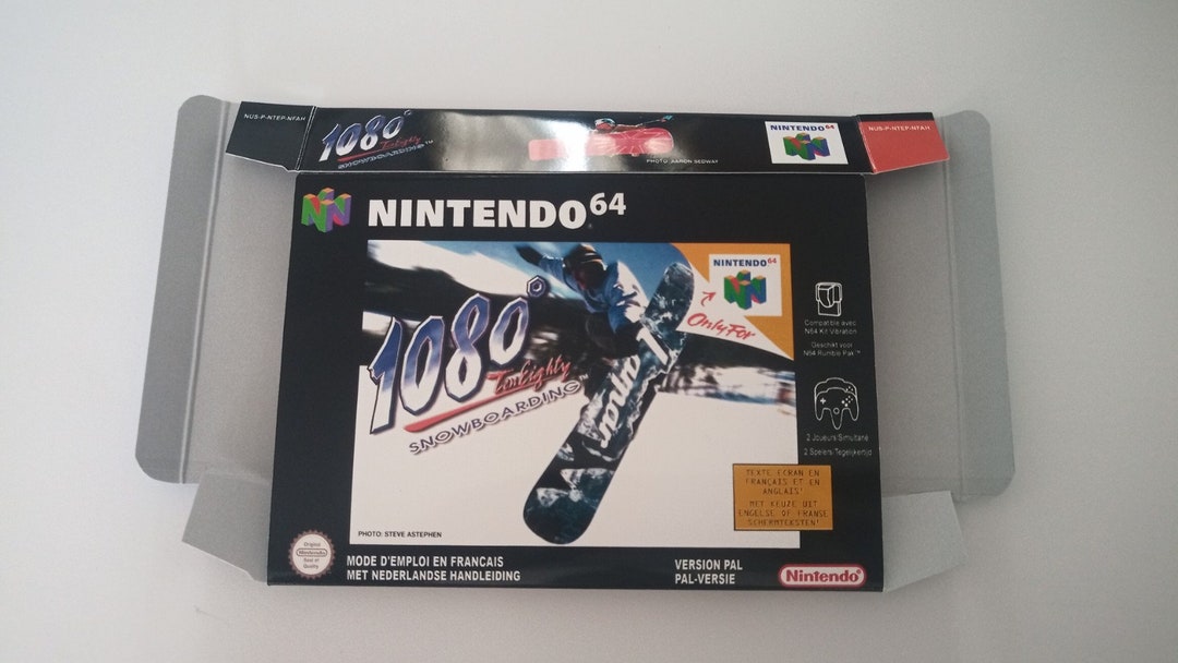 Nintendo 64 1080 Snowboarding Box - Etsy