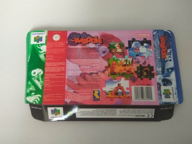 Nintendo 64 Banjo Kazooie Box - Etsy