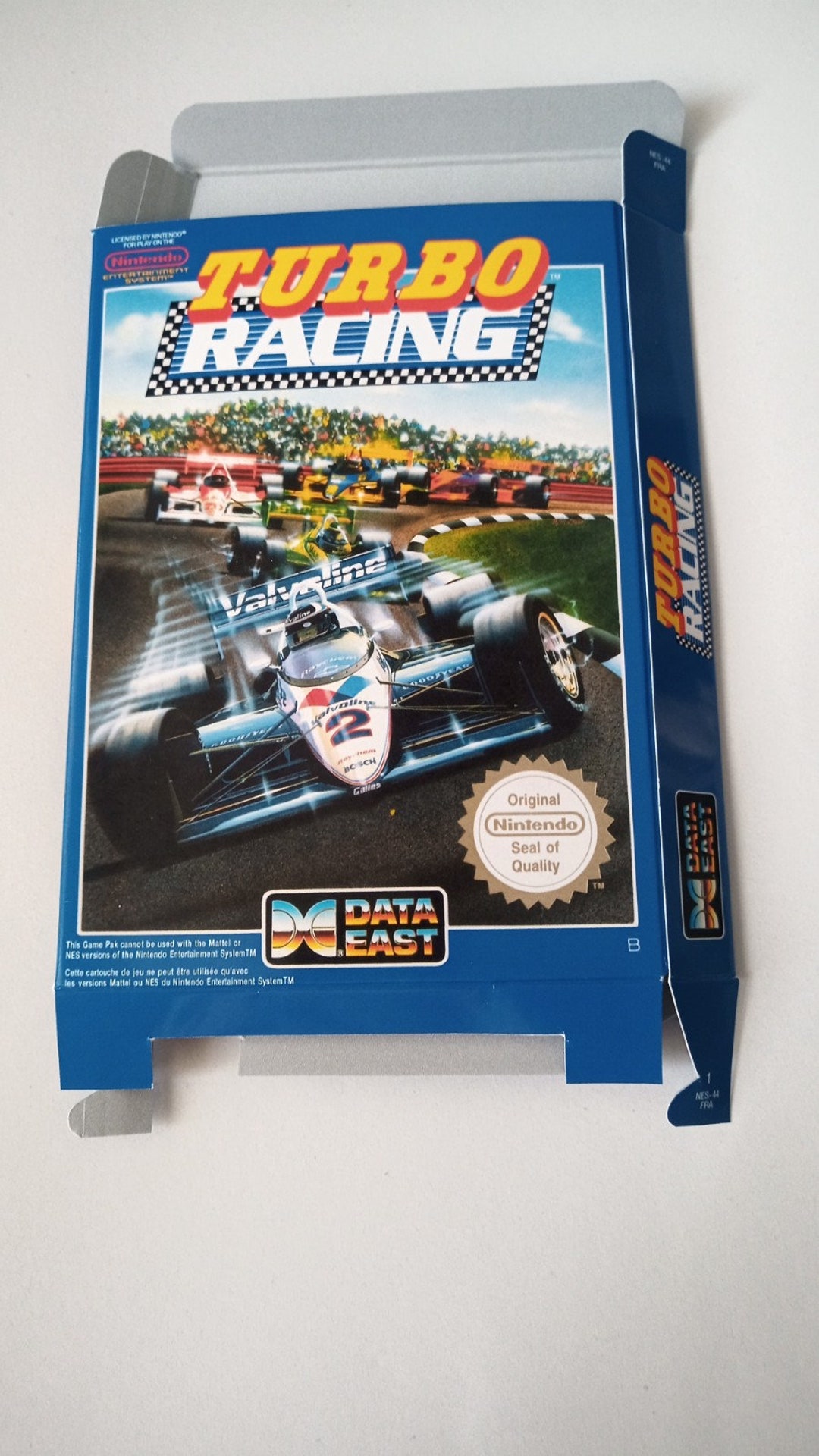 Nintendo Nes Turbo Racing Box - Etsy