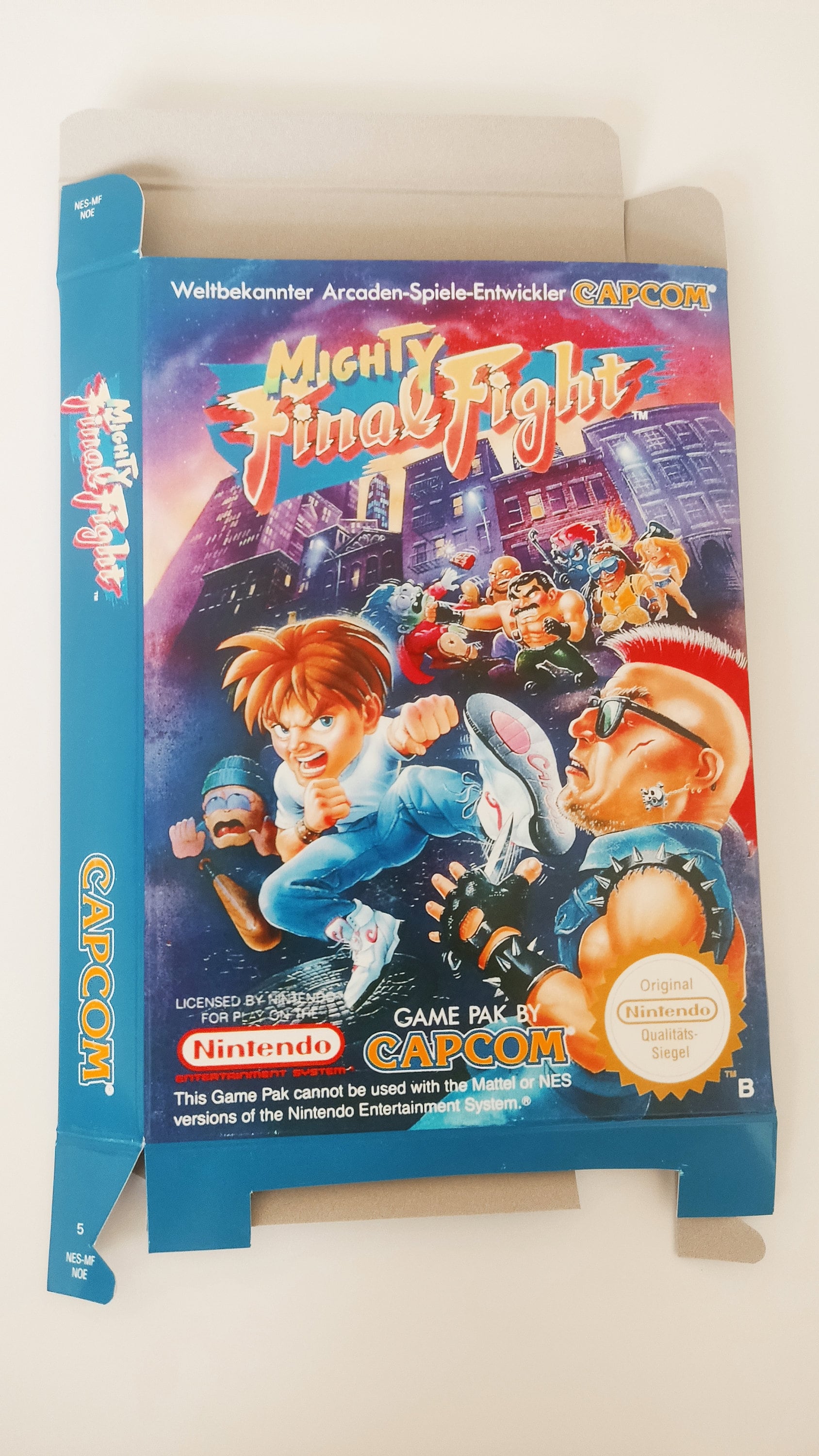Nintendo Nes Mighty Final Fight Box - Etsy