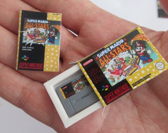 Super Nintendo Super Mario All Stars Box - Etsy