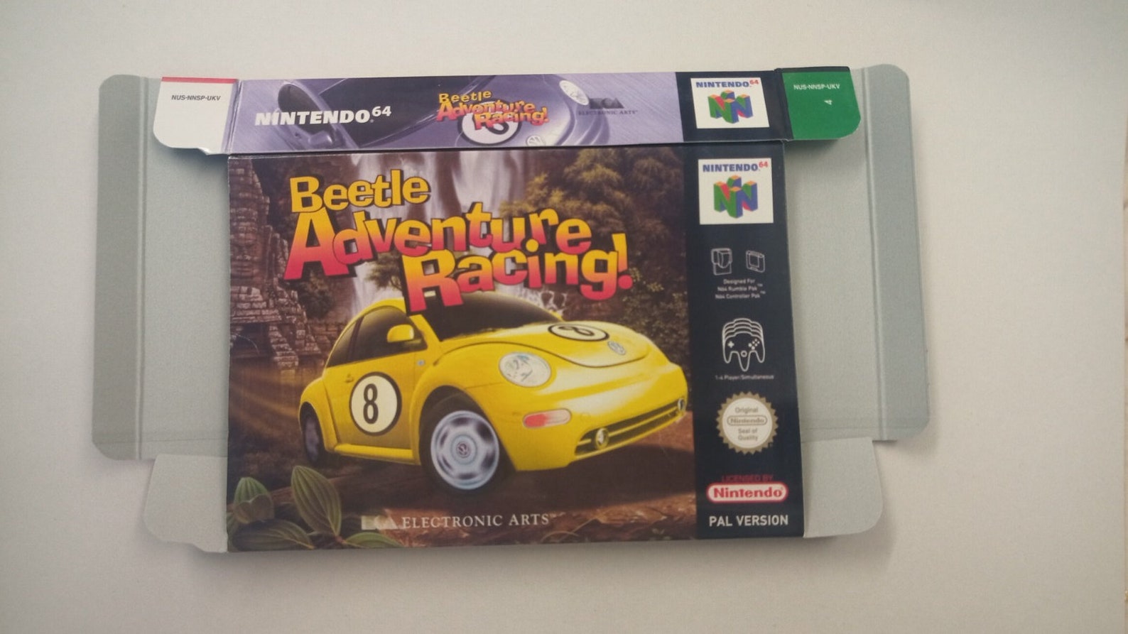 Nintendo 64 Beetle Adventure Racing Box | Etsy