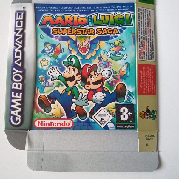 Mario Bros Luigi Box - Etsy