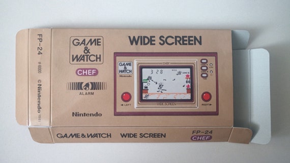 Game & Watch Chef Box | Etsy