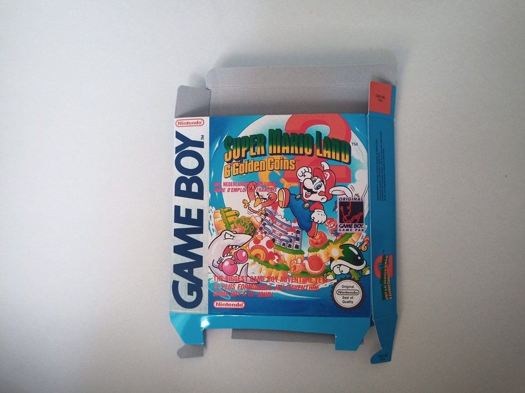 Nintendo Game Super Mario Land 2 Box - Etsy