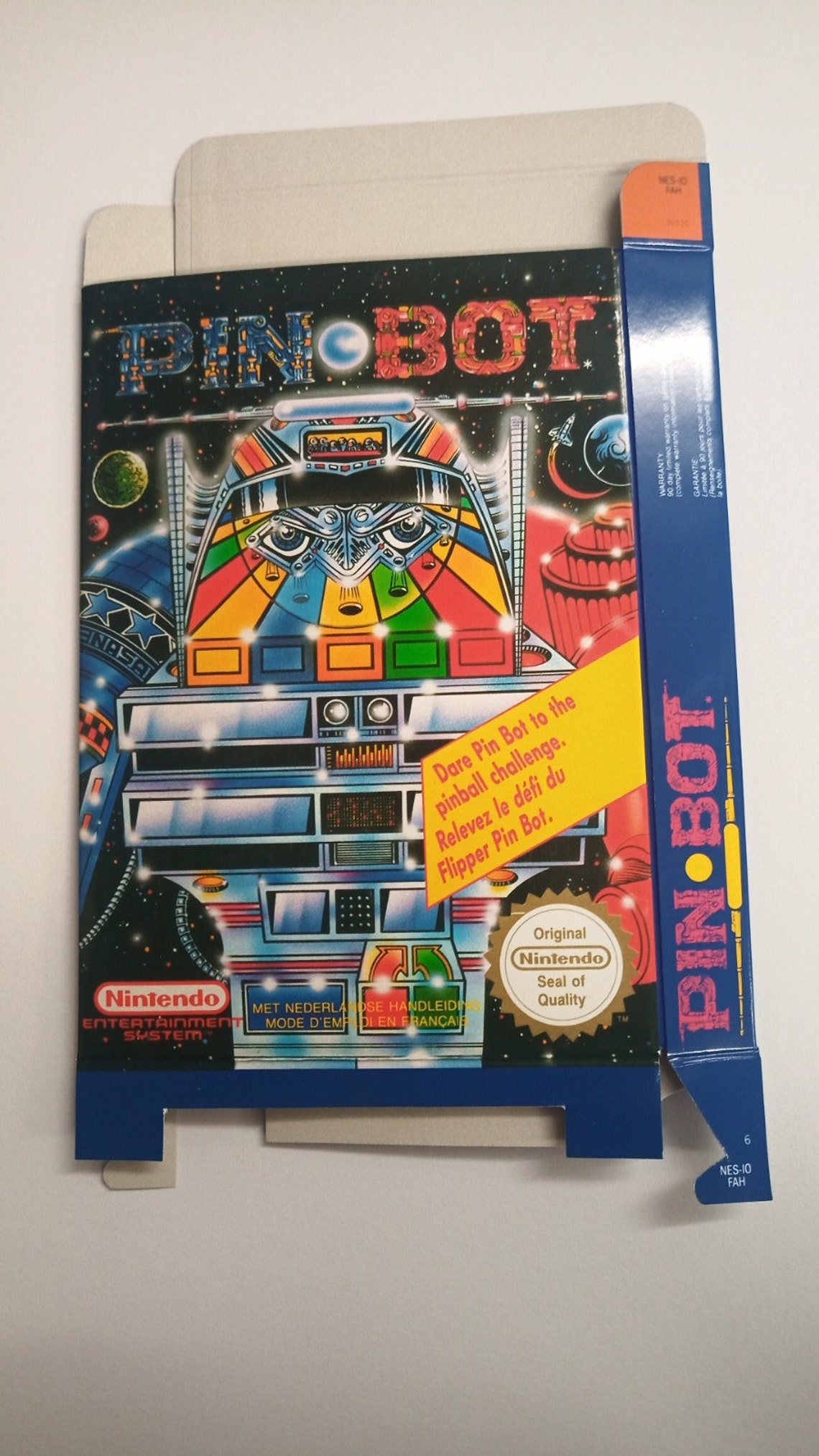 Nintendo Nes Pin Bot box | Etsy