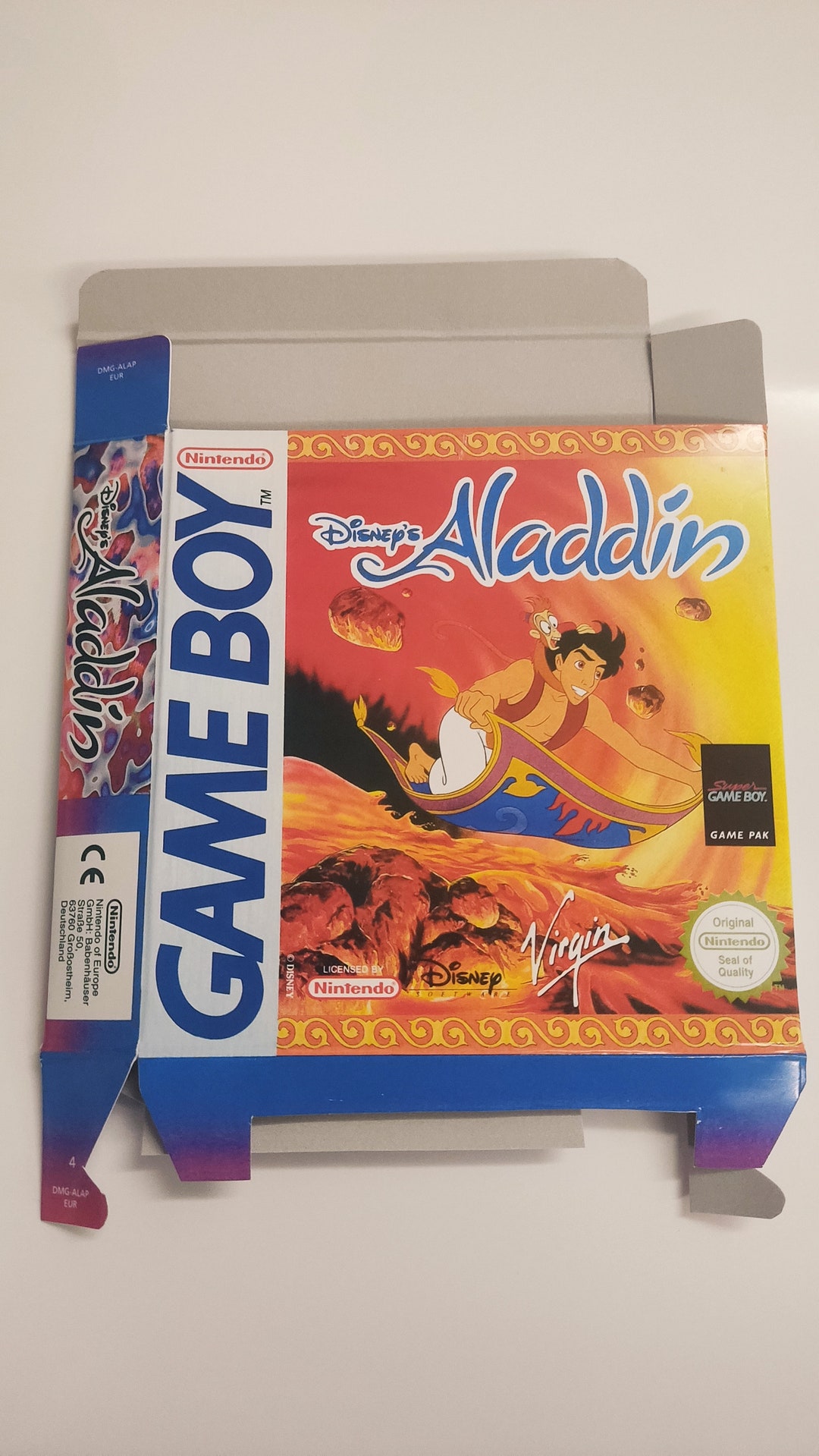 Game Boy Aladdin Box - Etsy