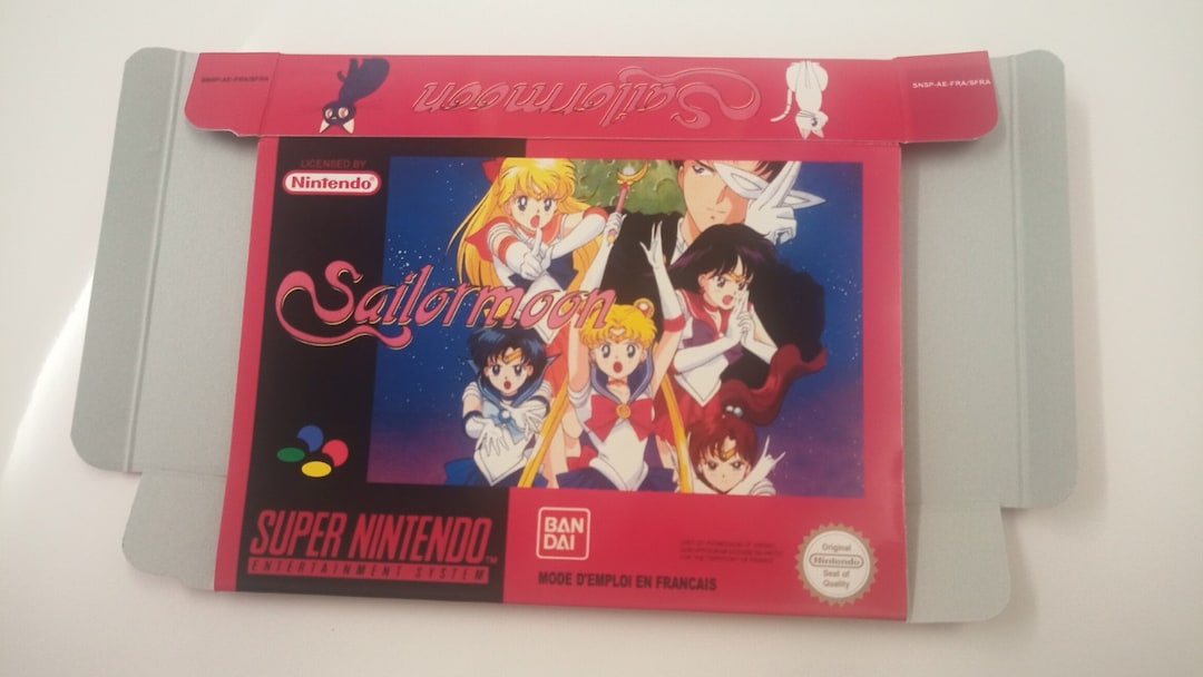 Super Nintendo Sailor Moon Box - Etsy