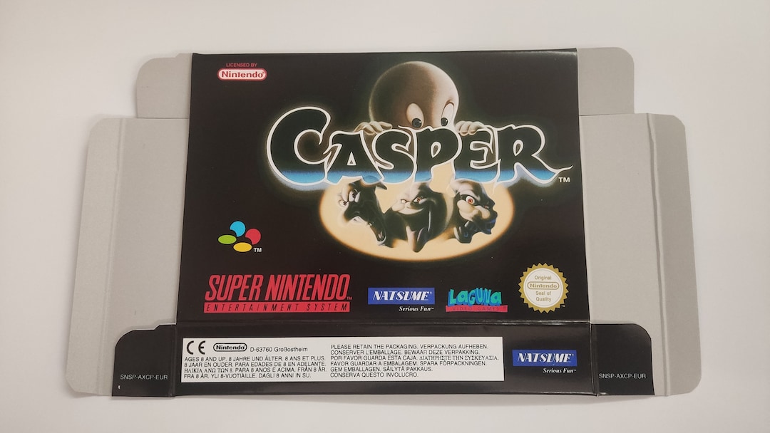 Super Nintendo Casper Box - Etsy