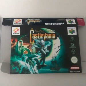 Nintendo 64 Castlevania Legacy of Darkness Box - Etsy