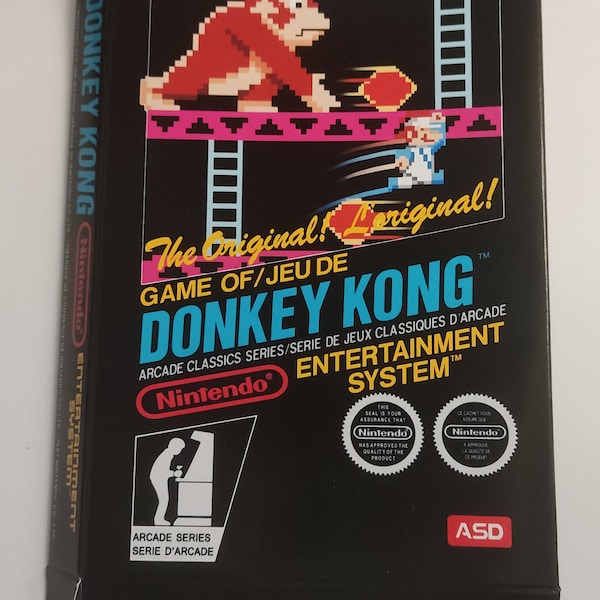 Nintendo Nes Donkey Kong Games - Etsy