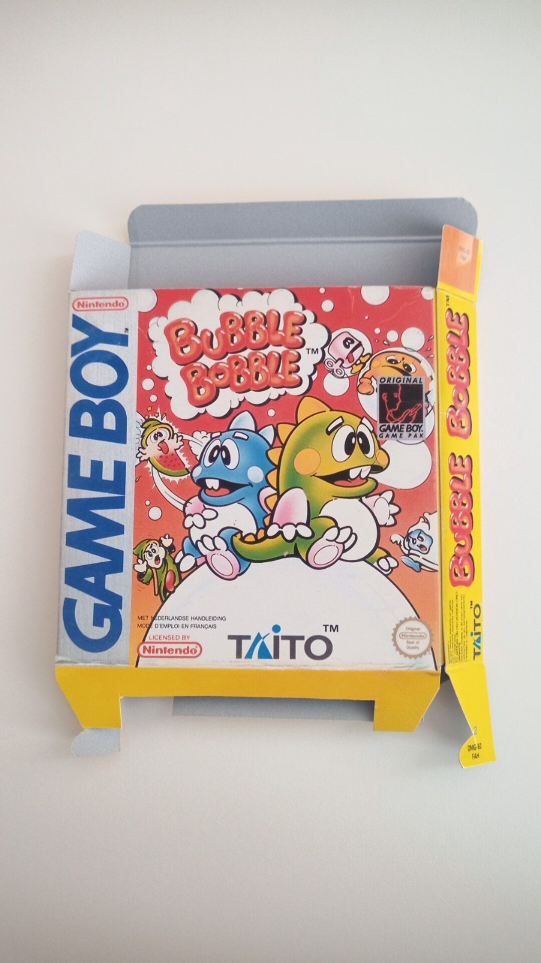 Game Boy Bubble Bobble Box - Etsy