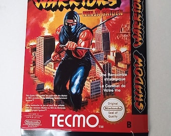 NES Replacement Box Shadow Warriors NO GAME Included - Etsy