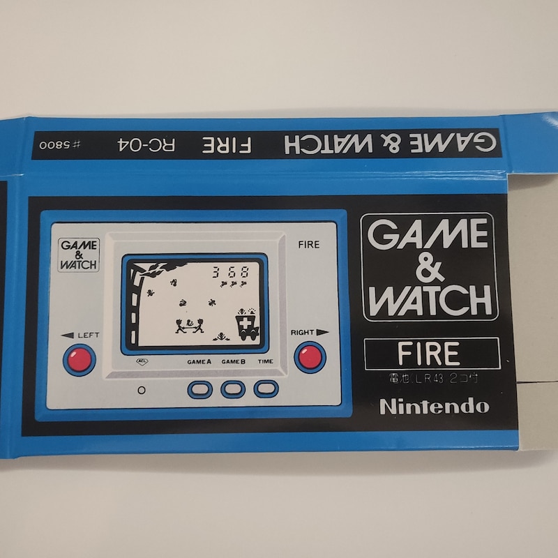Fire Game Watch - Etsy UK