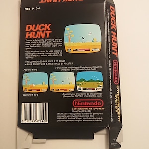 Nintendo Nes Duck Hunt Box - Etsy
