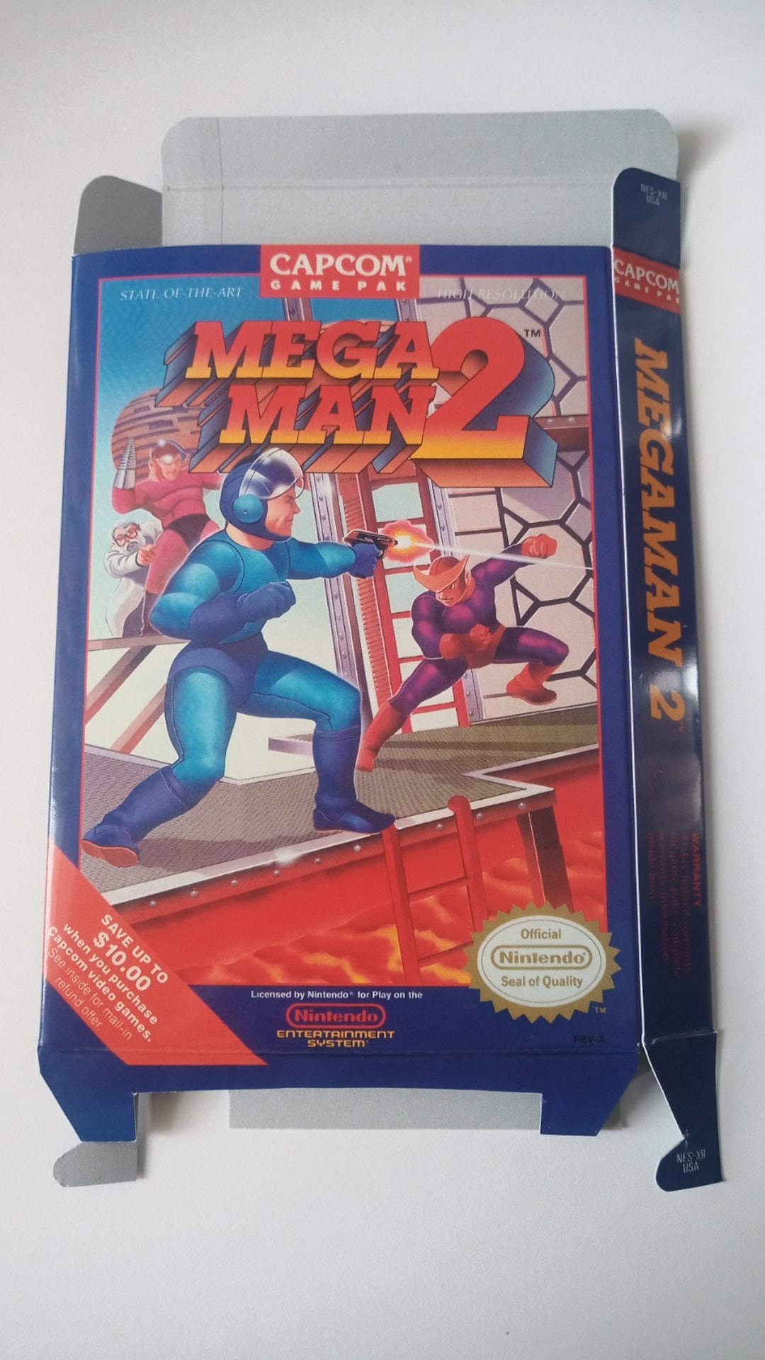 Nintendo Nes Megaman 2 USA Box - Etsy